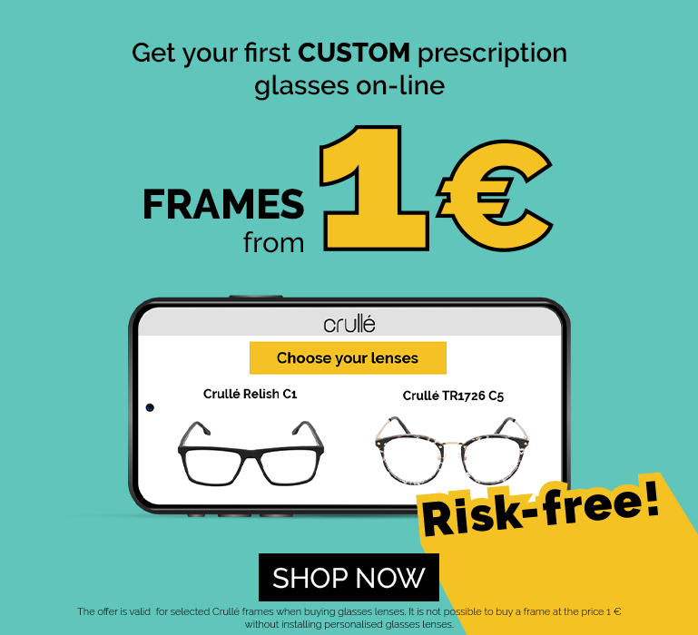 Affordable Quality Eyewear Crullé.com | Prescription glasses from 29.80€